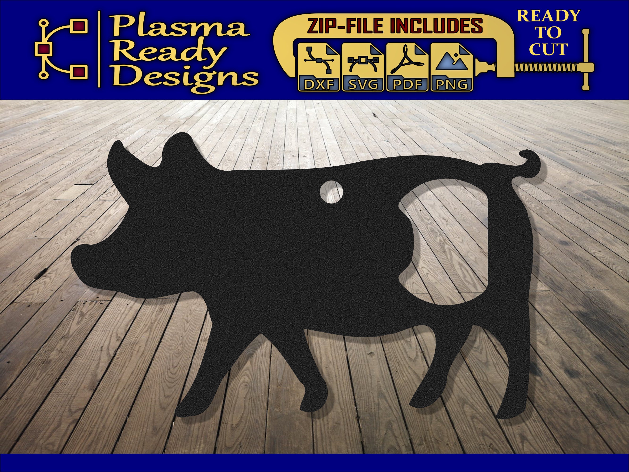 Pig Bottle Opener - SVG/DXF - Digital Download - Laser CNC Plasma ...
