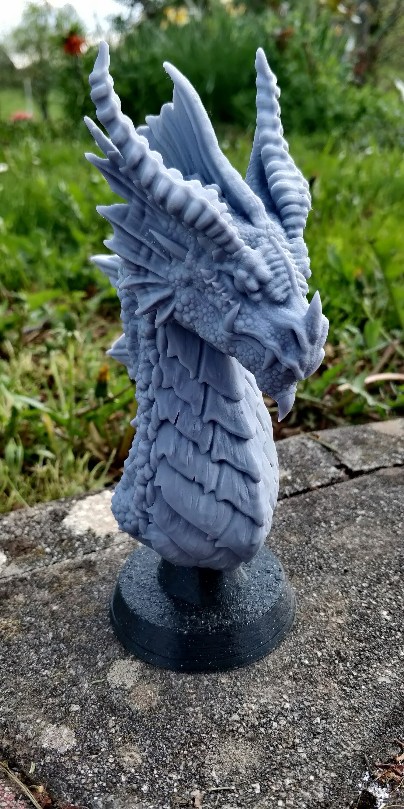 Red Dragon Bust - Fotis Mint - Fantasy - Dungeon and Dragons - Gifts ...