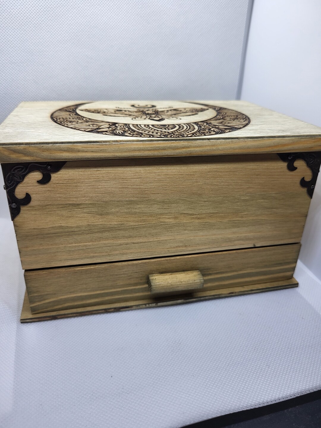 Lunar Moth Jewelry Box Handmade - Etsy