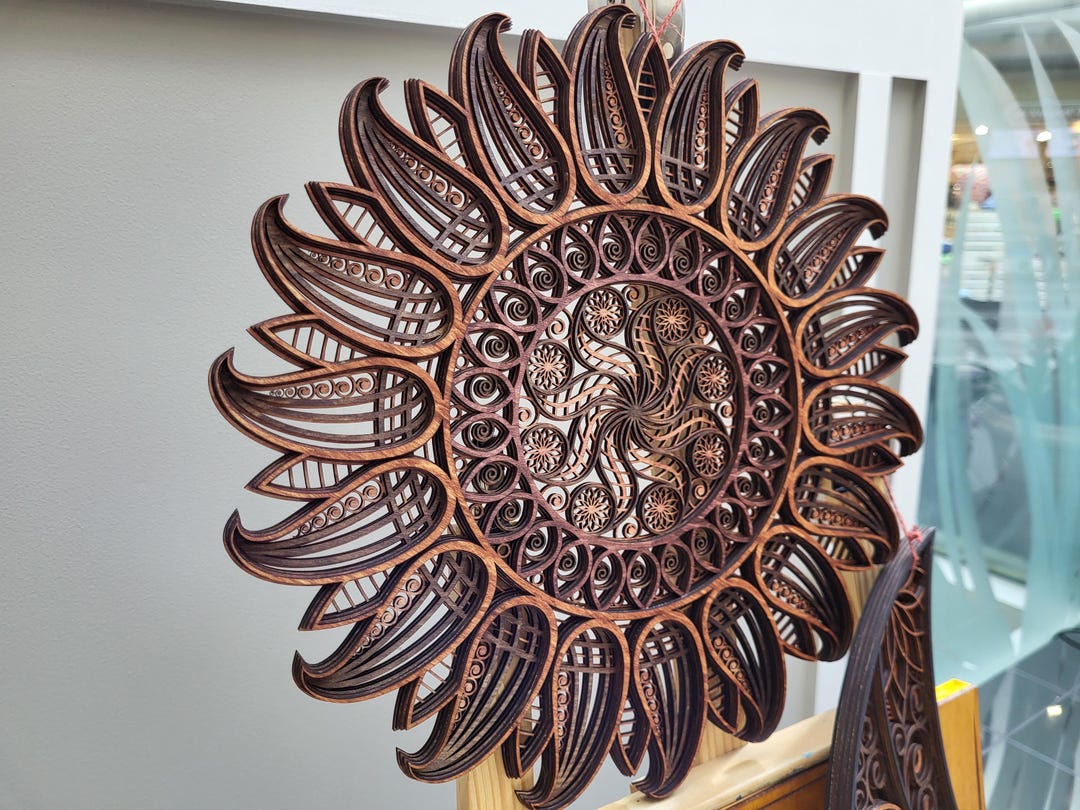 16" Sun and Moon Wall Art - Etsy