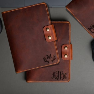 Leather Custom Engraved Journal, Personalized Journal, Custom Journal ...