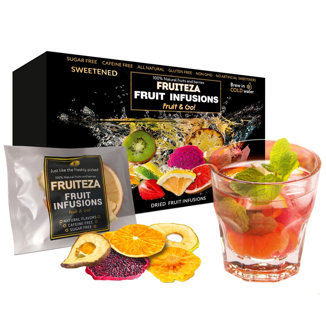 Fruiteza Fruit Infusions - Water Flavoring Fruit Pieces for Fruit Tea ...