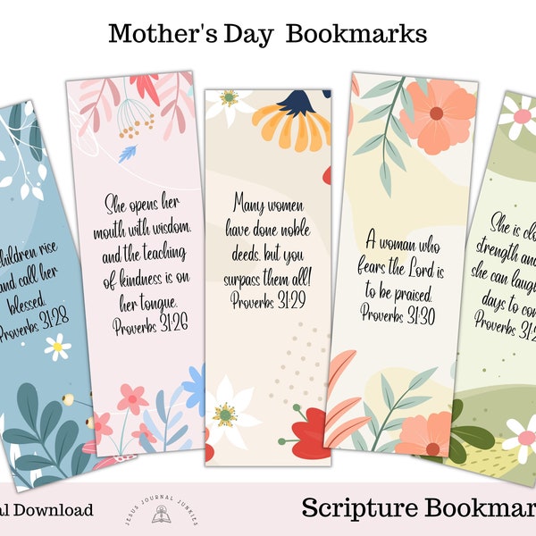 Printable Bookmarks Christian - Etsy