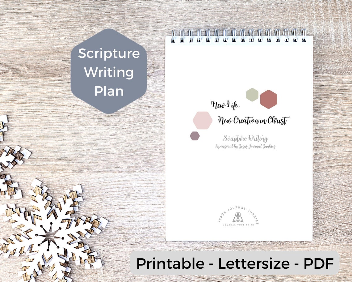 Scripture Study, Bible Study Printable, Scripture Journal, Prayer ...