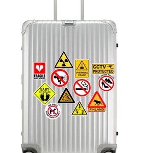 Warning Signs Stickers 50pcs - Etsy