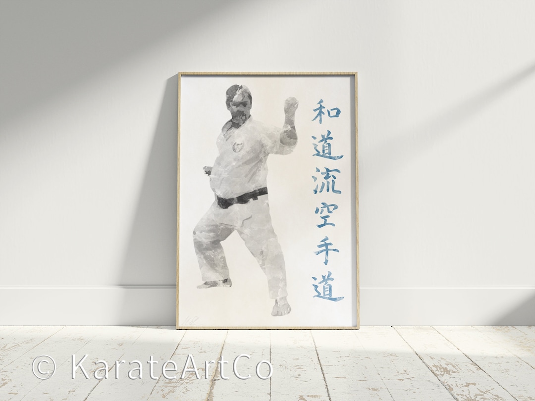 Karate Poster, Wado-ryu, Wadoryu, Grandmaster Hironori Otsuka III ...