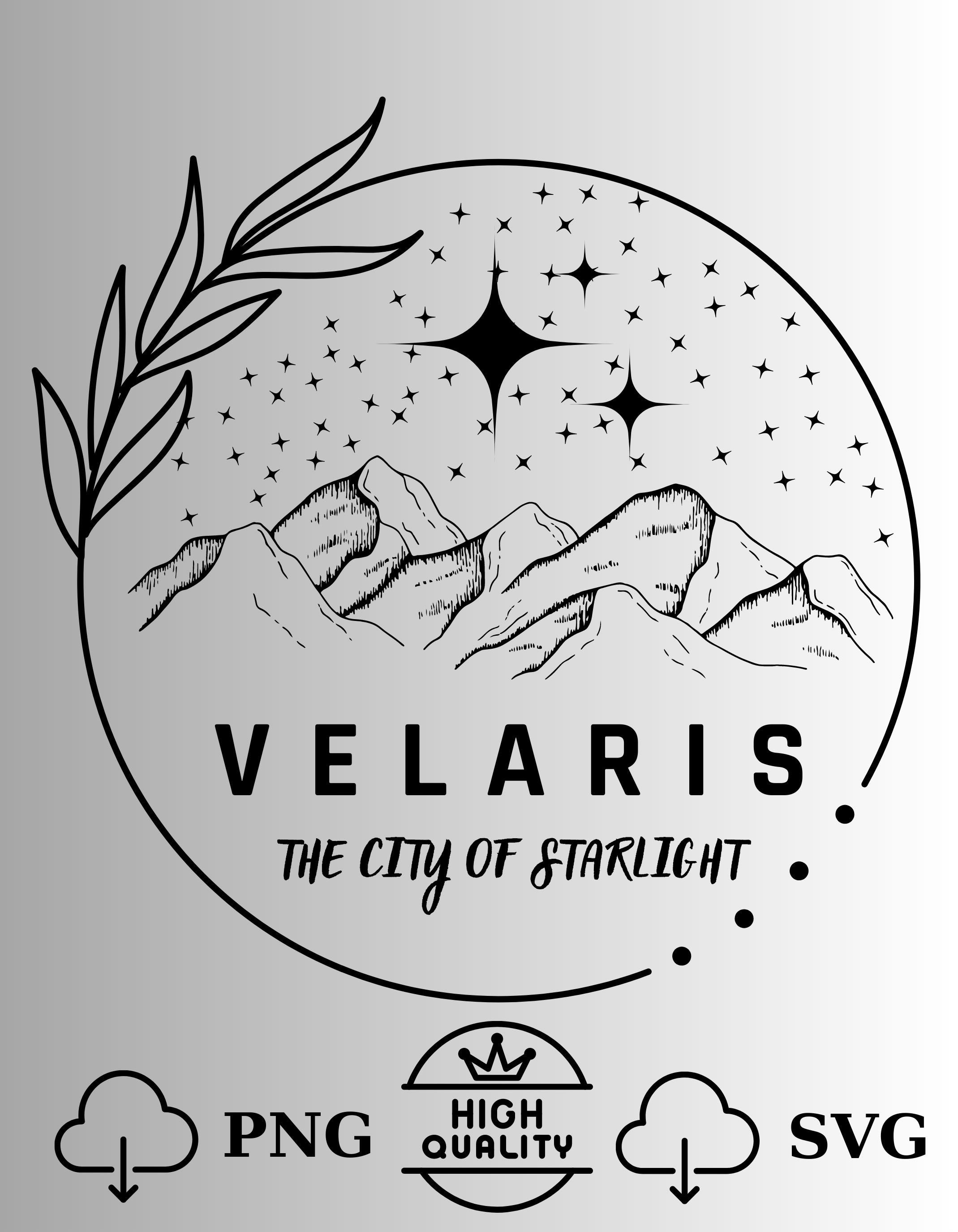 Velaris Svg Png Files Acotar Acomaf Svg Velaris City of - Etsy Israel