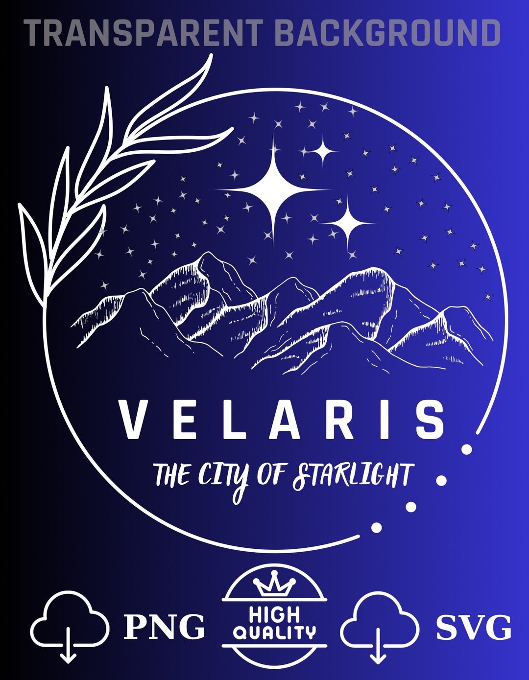 Velaris Svg Png Files Acotar Acomaf Svg Velaris City of - Etsy Italia