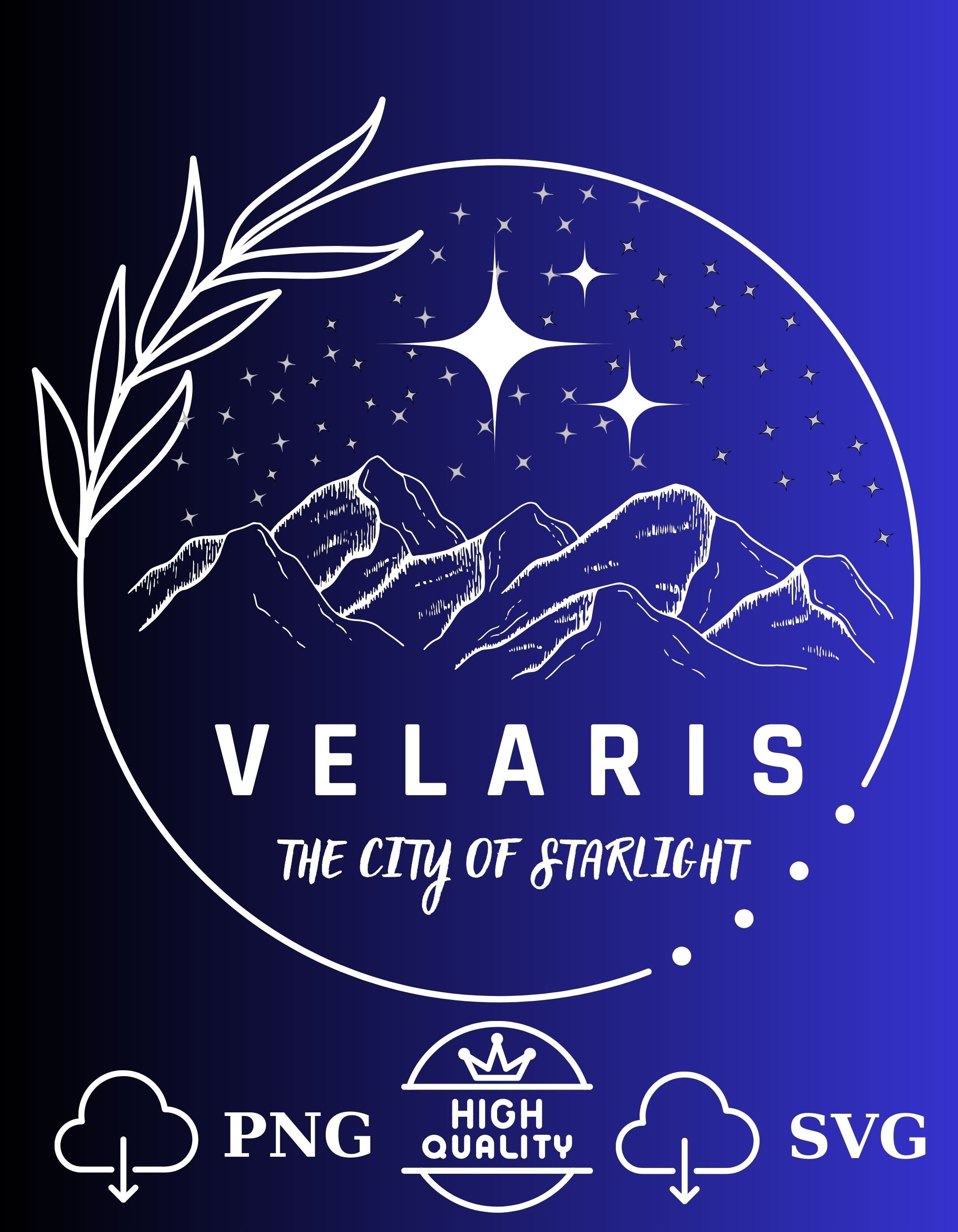 Buy Velaris Svg Png Files Acotar Acomaf Svg Velaris City of Online in ...