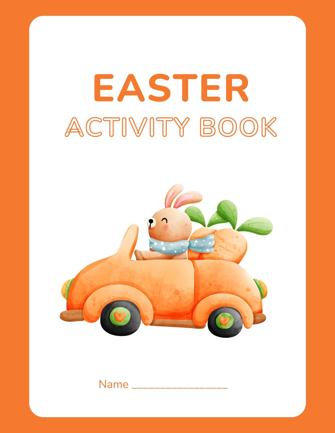 Easter Fun Activity Book: Coloring, Math & Learning Games for Kids Ages ...