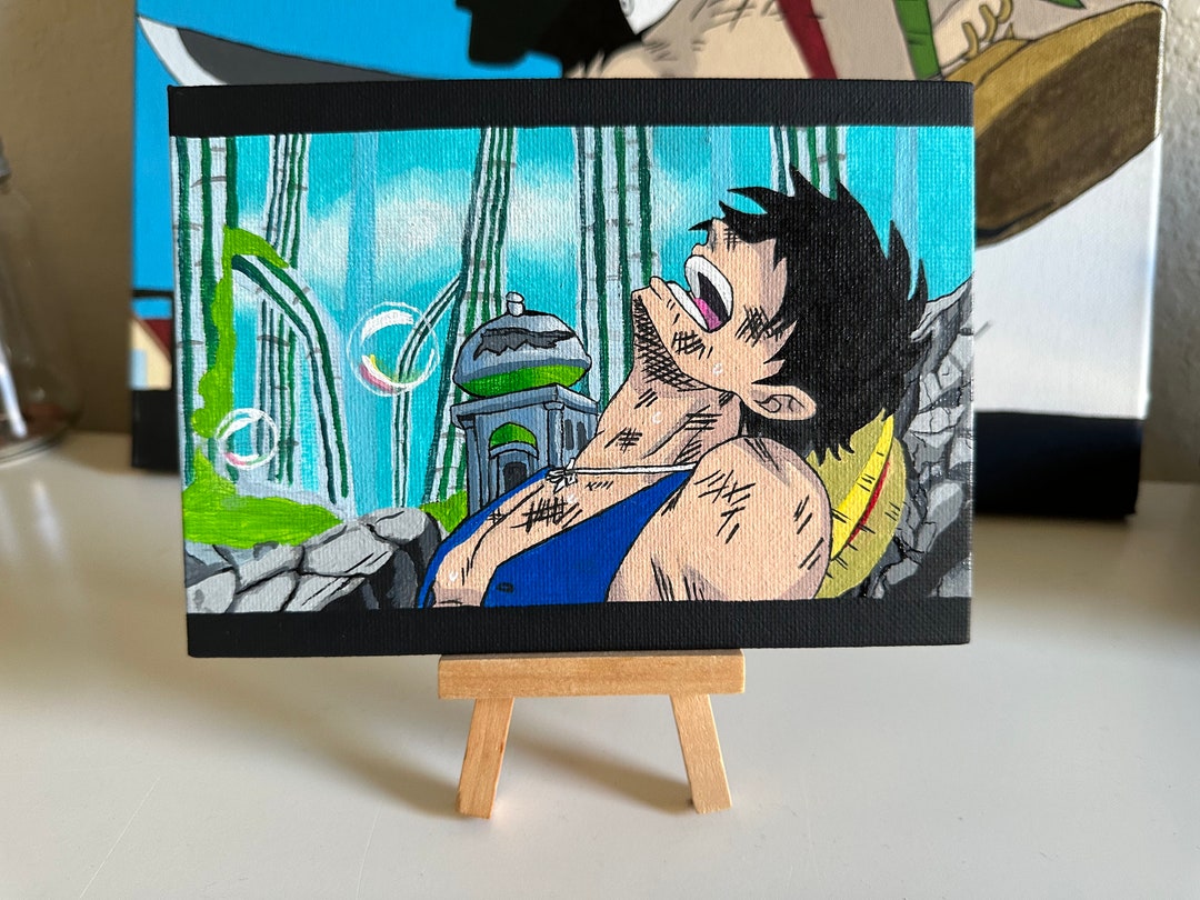 One Piece Monkey D Luffy Painting - Etsy