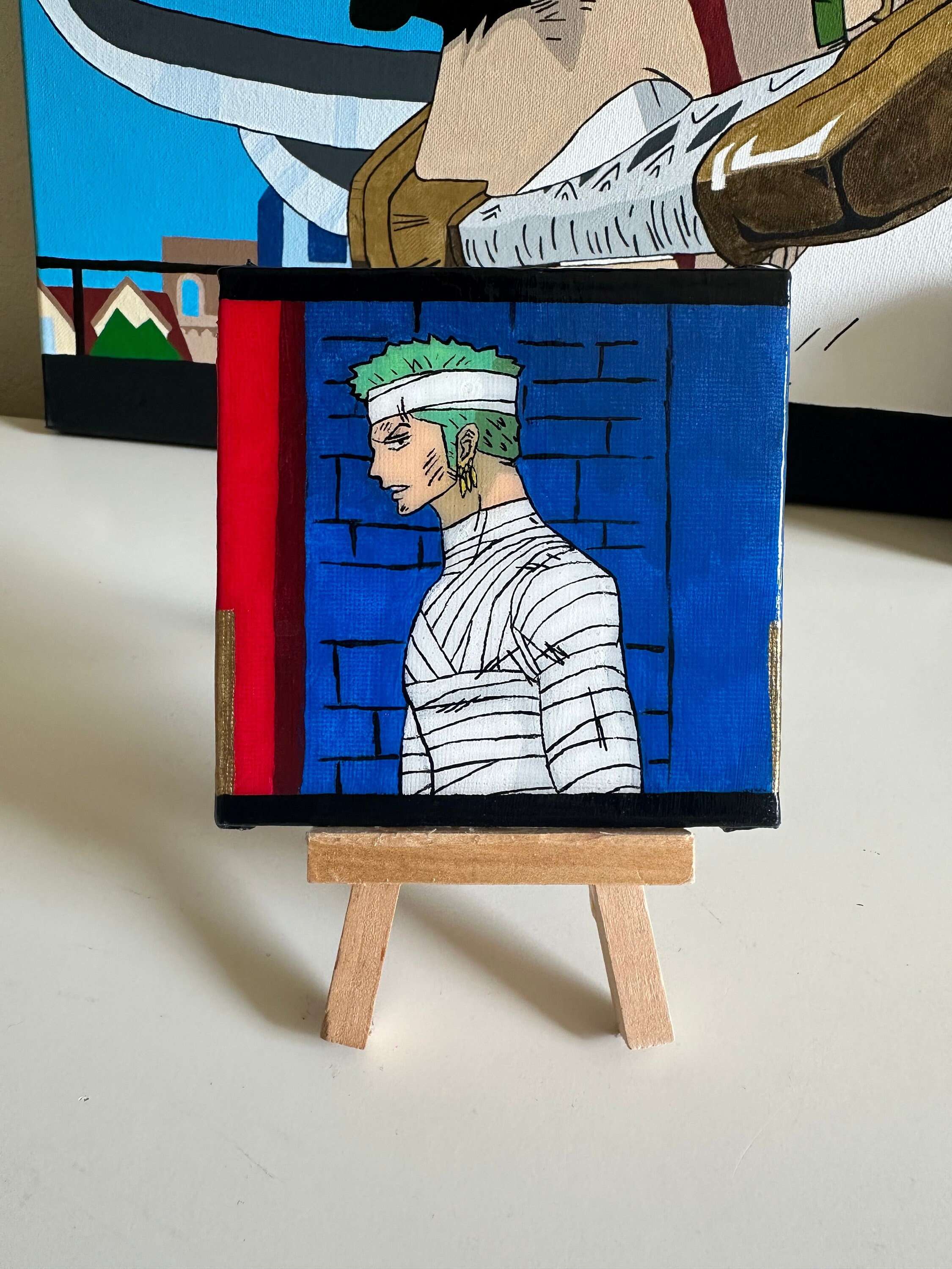 Roronoa Zoro Painting - Etsy