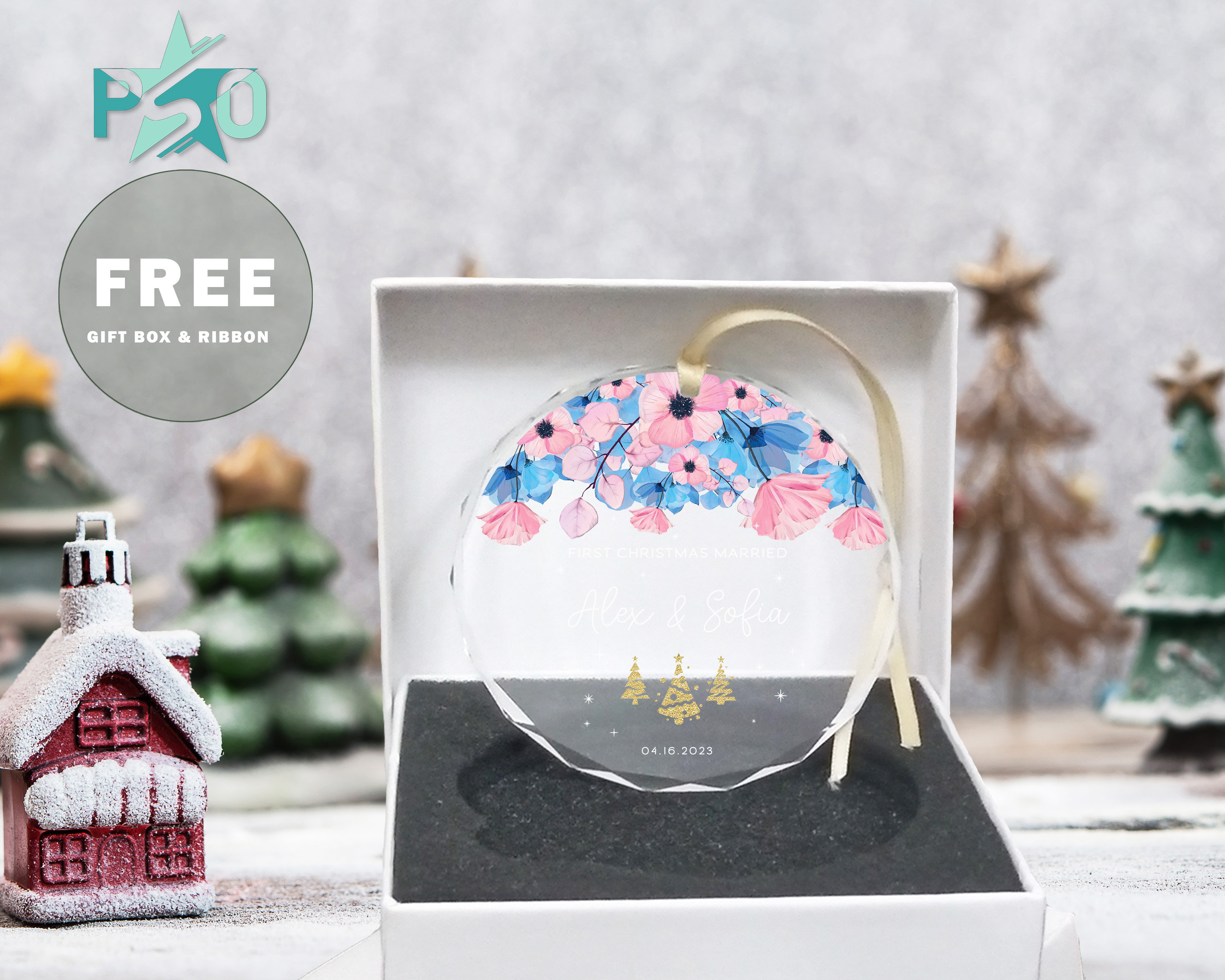 Personalized Our First Christmas Together Ornament 1st Xmas Together ...