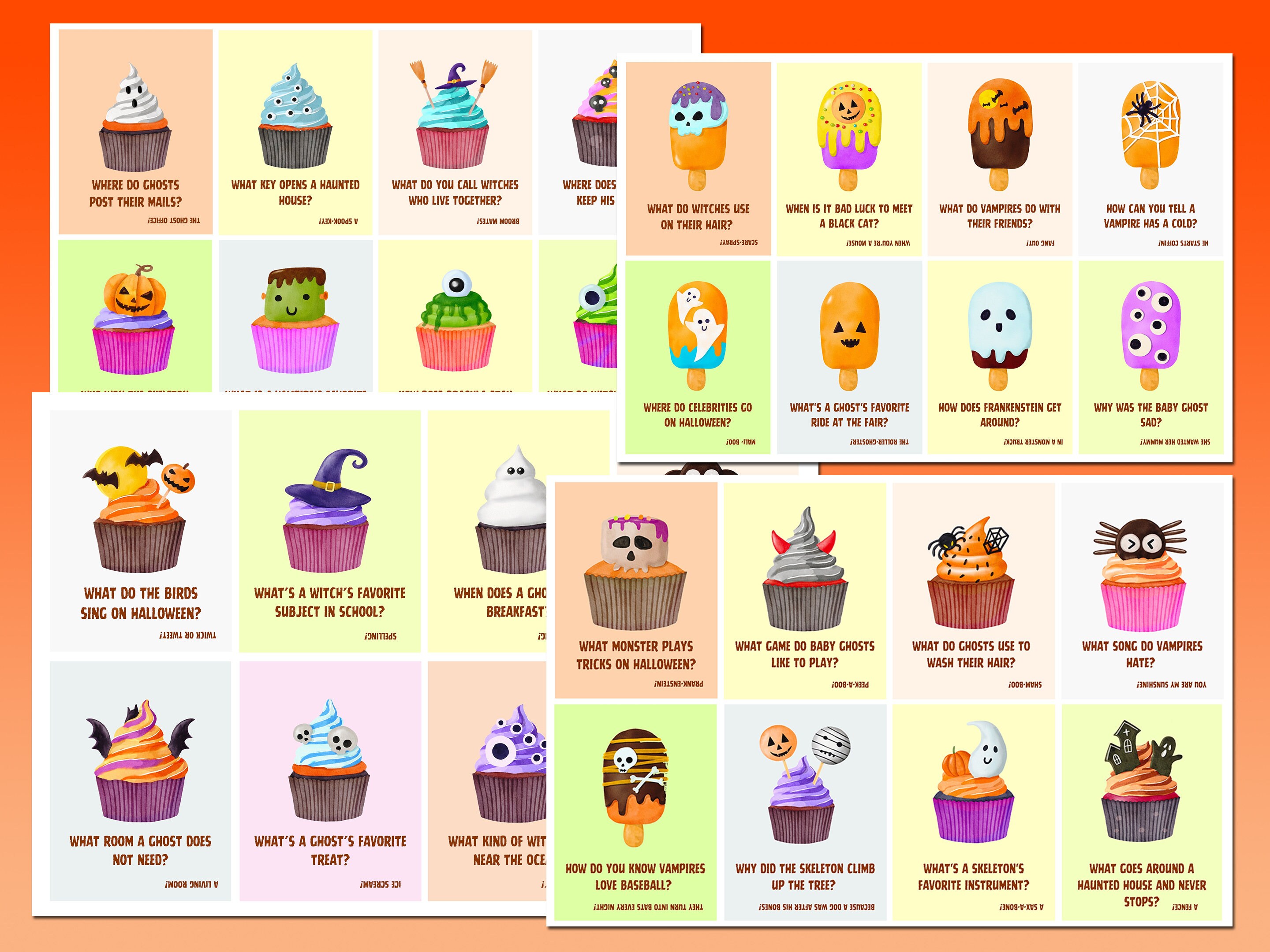 Printable Halloween Lunchbox Jokes for Kids | 32 Cute Halloween ...