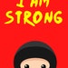 Printable Set of Cute Ninja Bookmarks | Kids Positive Affirmations ...