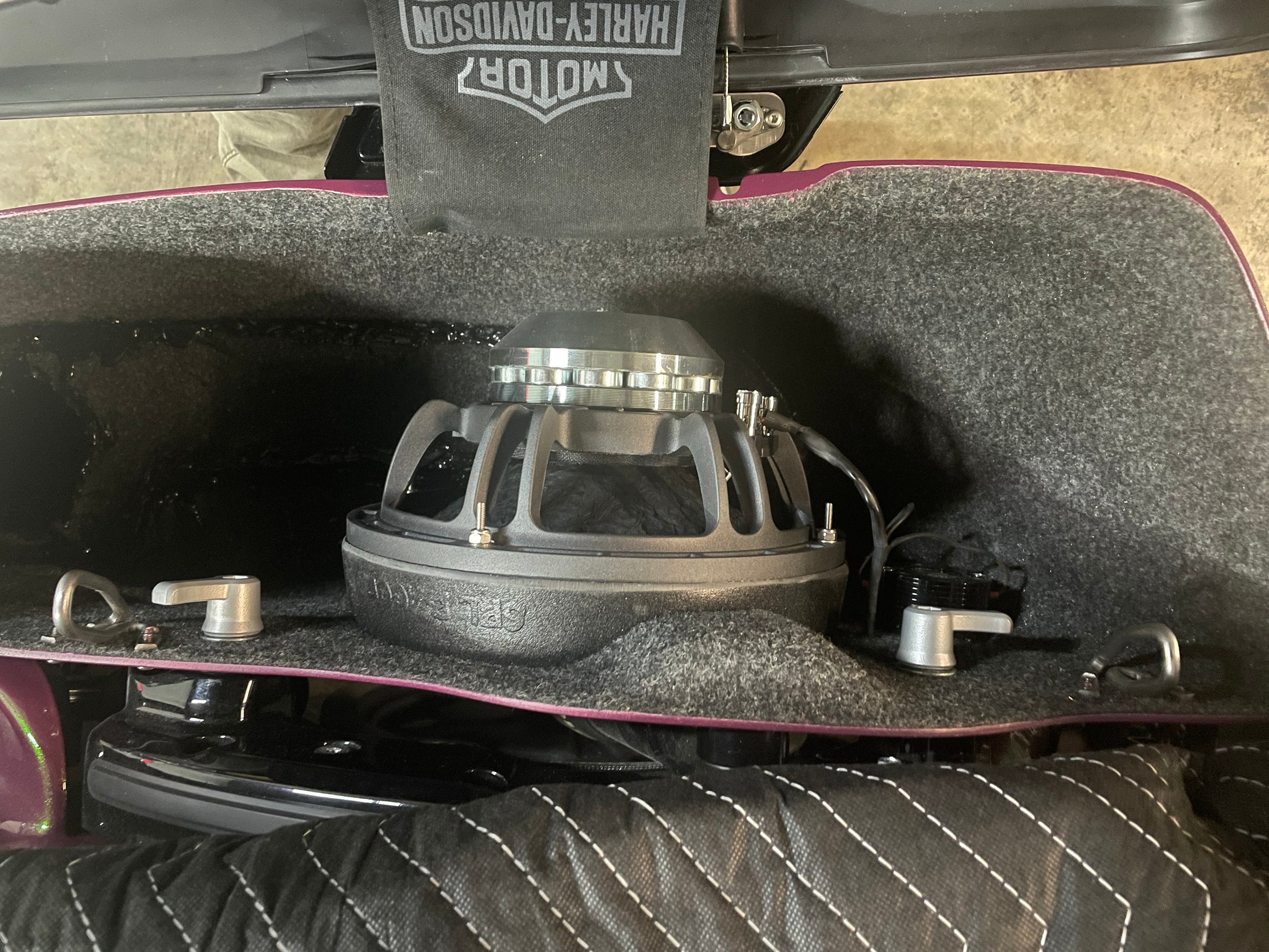 10" Mid-mount Motorcycle Harley Saddlebag Speaker Mounting Ring ...