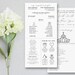 Infographic Wedding Program Template, INSTANT DOWNLOAD, Custom Wedding ...