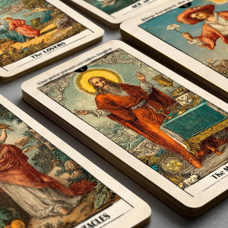 Soul Path Tarot – Modern Rider-waite Style With Guidebook – Intuitive ...