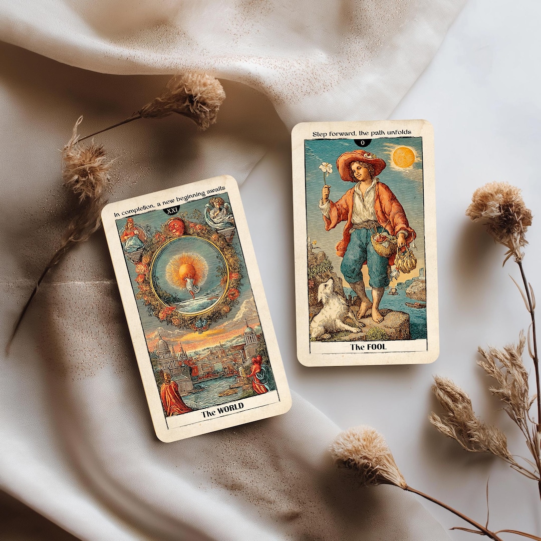 Soul Path Tarot – Modern Rider-waite Style With Guidebook – Intuitive ...