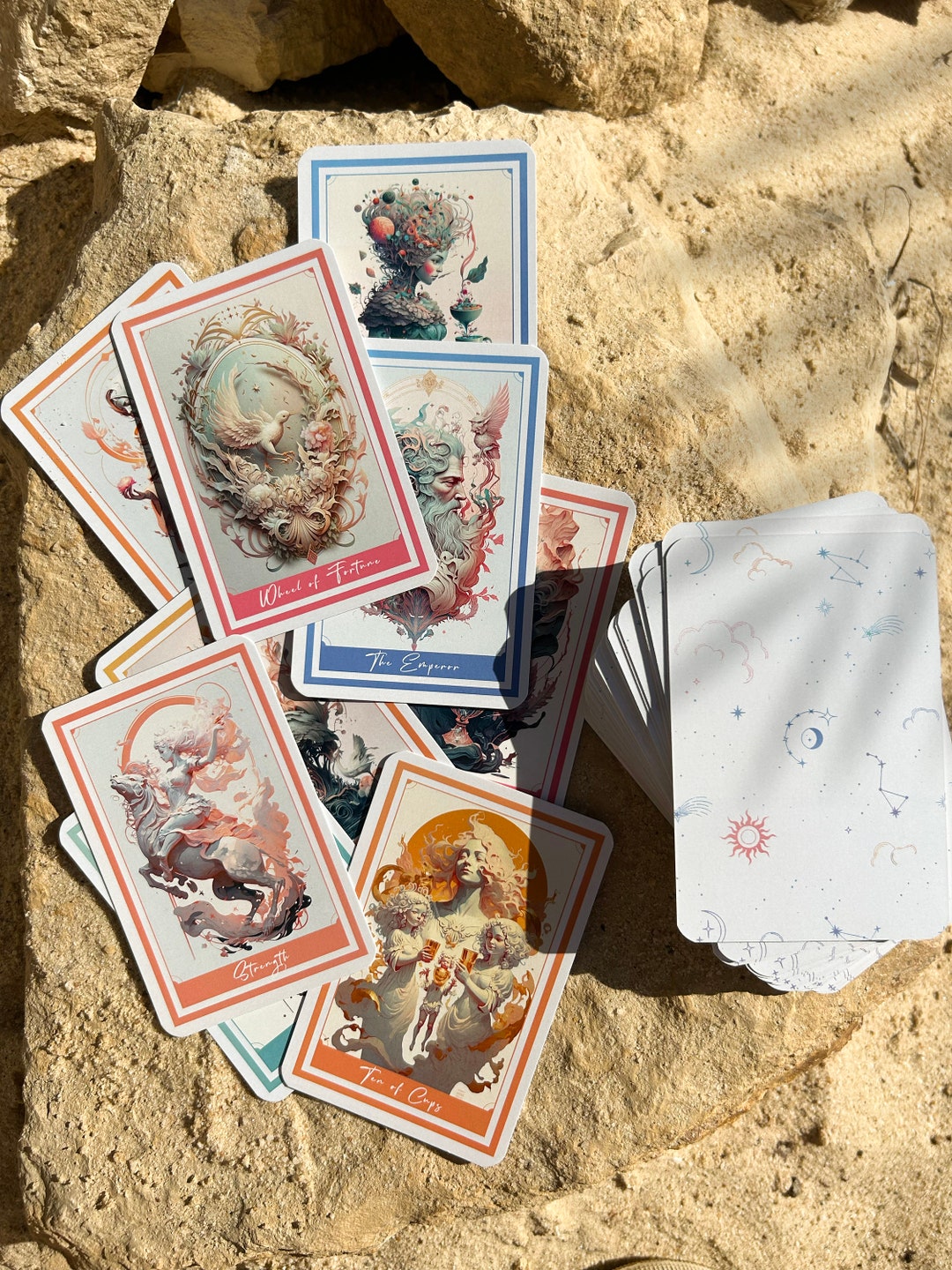 Tarot Deck, Tarot Deck With Guidebook, Artificial Intelligence Tarot ...