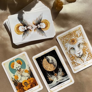 Magic Moon Tarot, Tarot Deck, 78 Tarot Cards, Tarot Guidebook, Tarot, Oracle Deck, Divination ...