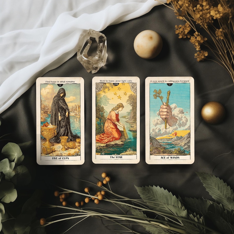 Soul Path Tarot – Modern Rider-waite Style With Guidebook – Intuitive Spiritual Deck - Etsy