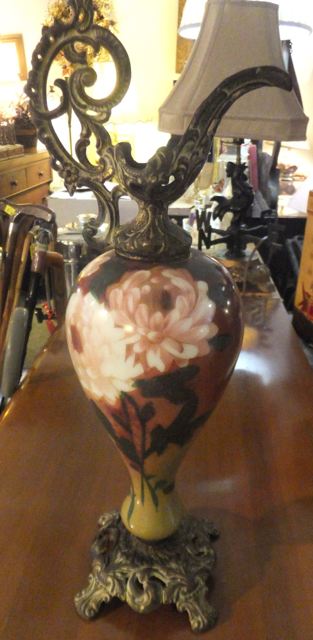 Nippon Decorative Pitcher Hand Painted - Etsy