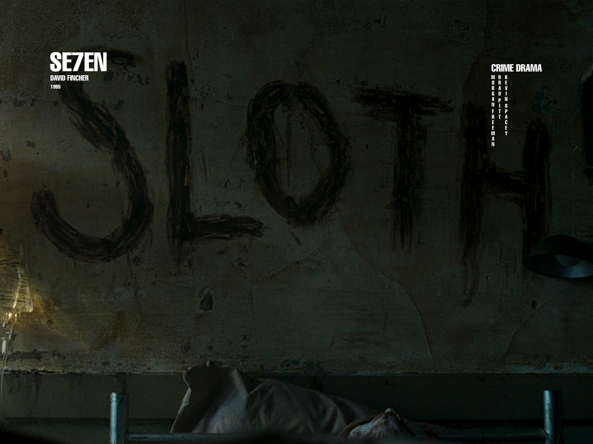 SE7EN Sloth Premium Poster - Etsy