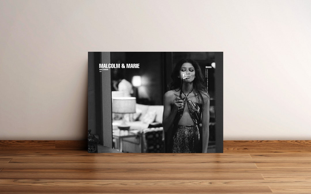 Malcolm & Marie V2 Premium Poster - Etsy