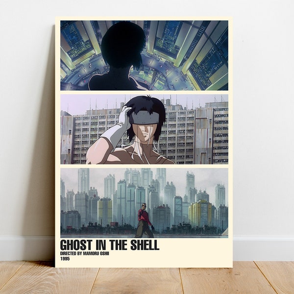 Ghost in the Shell Poster - Etsy