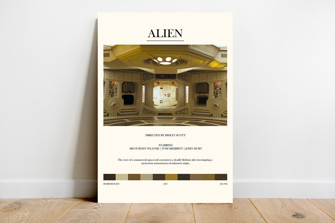 Alien V5 Premium Poster - Etsy