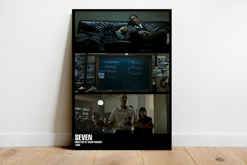 Seven Premium Poster - Etsy