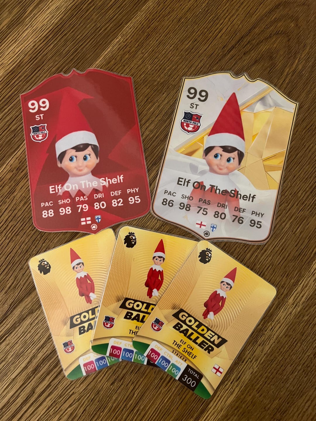 Elf on the Shelf Football Cards - Etsy UK