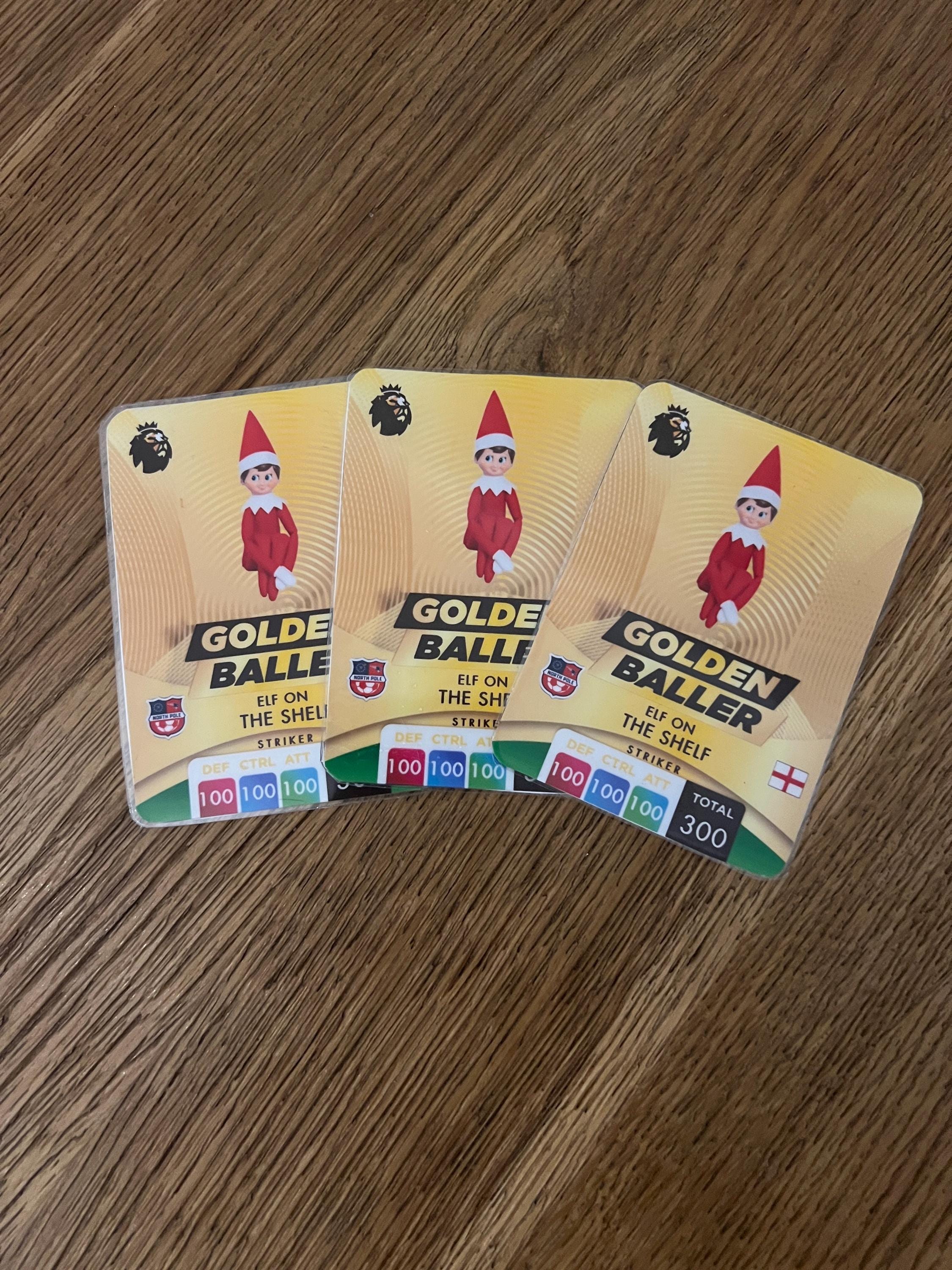 Elf on the Shelf Football Cards - Etsy UK
