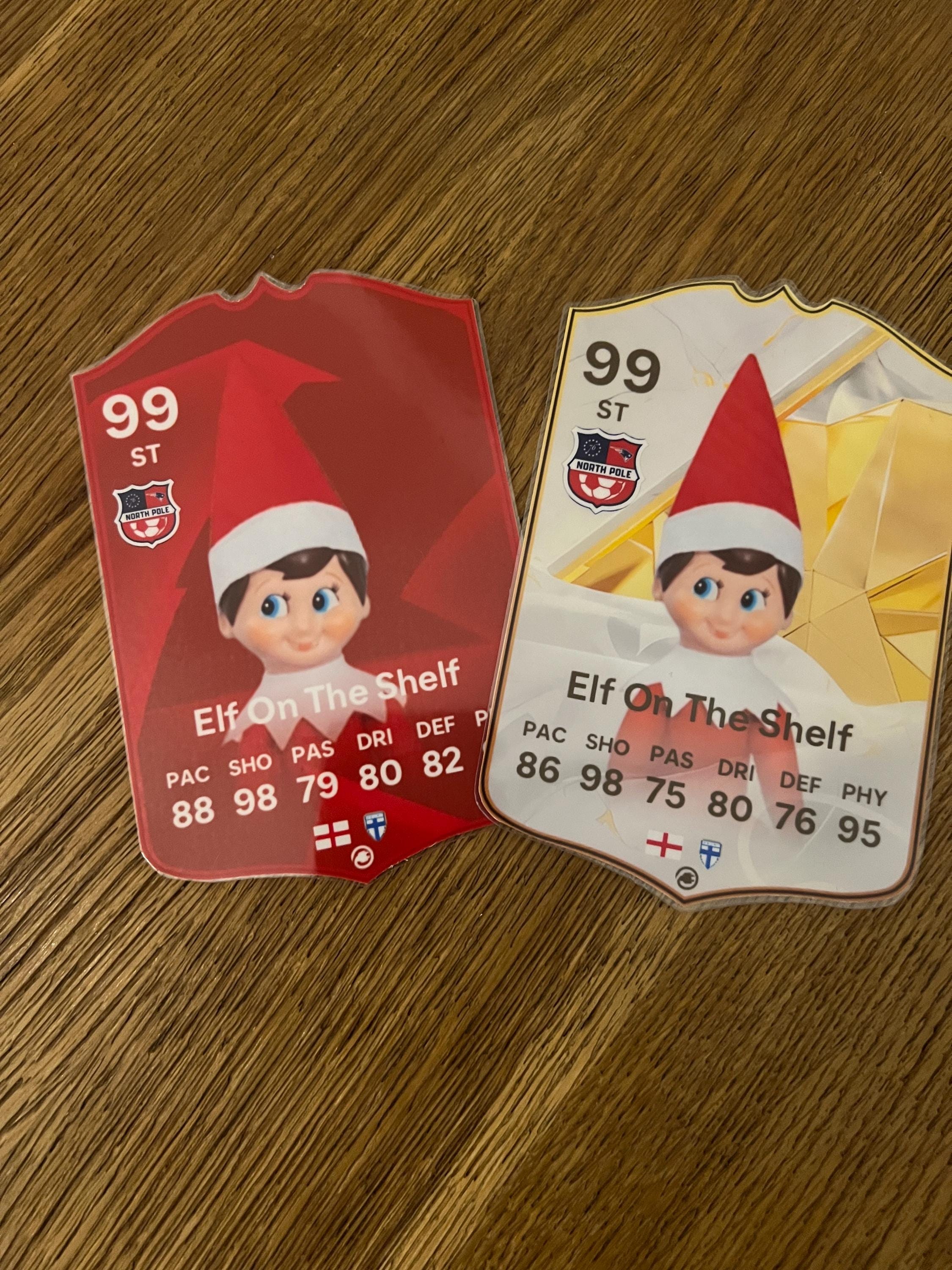 Elf on the Shelf Football Cards - Etsy UK