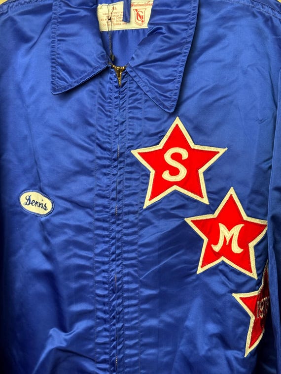 1975 Satin Embroidered Jacket - Gem