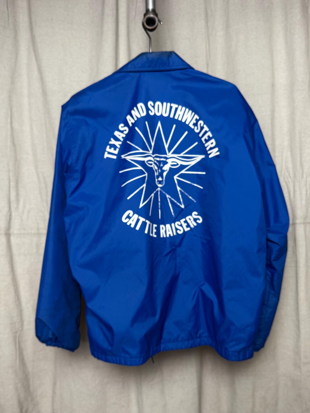 Vintage Texas Cattle Raisers Windbreaker Jacket - Etsy