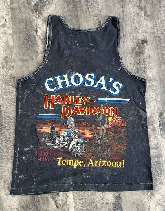 80s/90s Vintage Harley Davidson tank - Gem