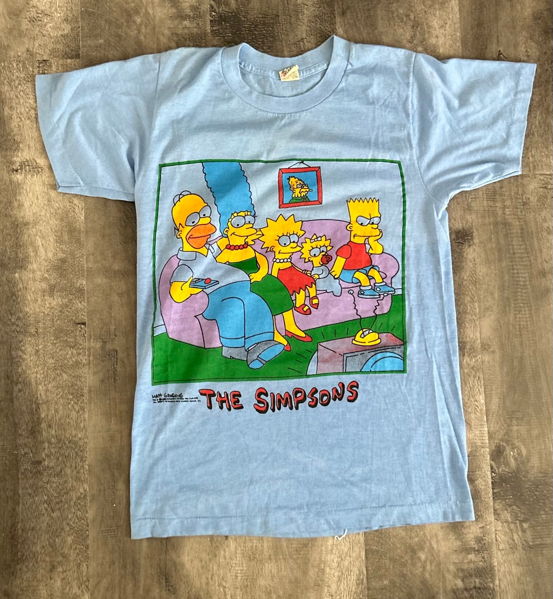 The Simpsons Vintage T-shirt - Etsy