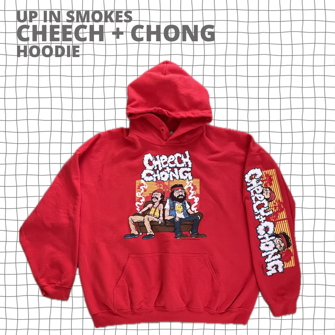 Cheech and Chong “up in Smoke” Hoodie - Etsy