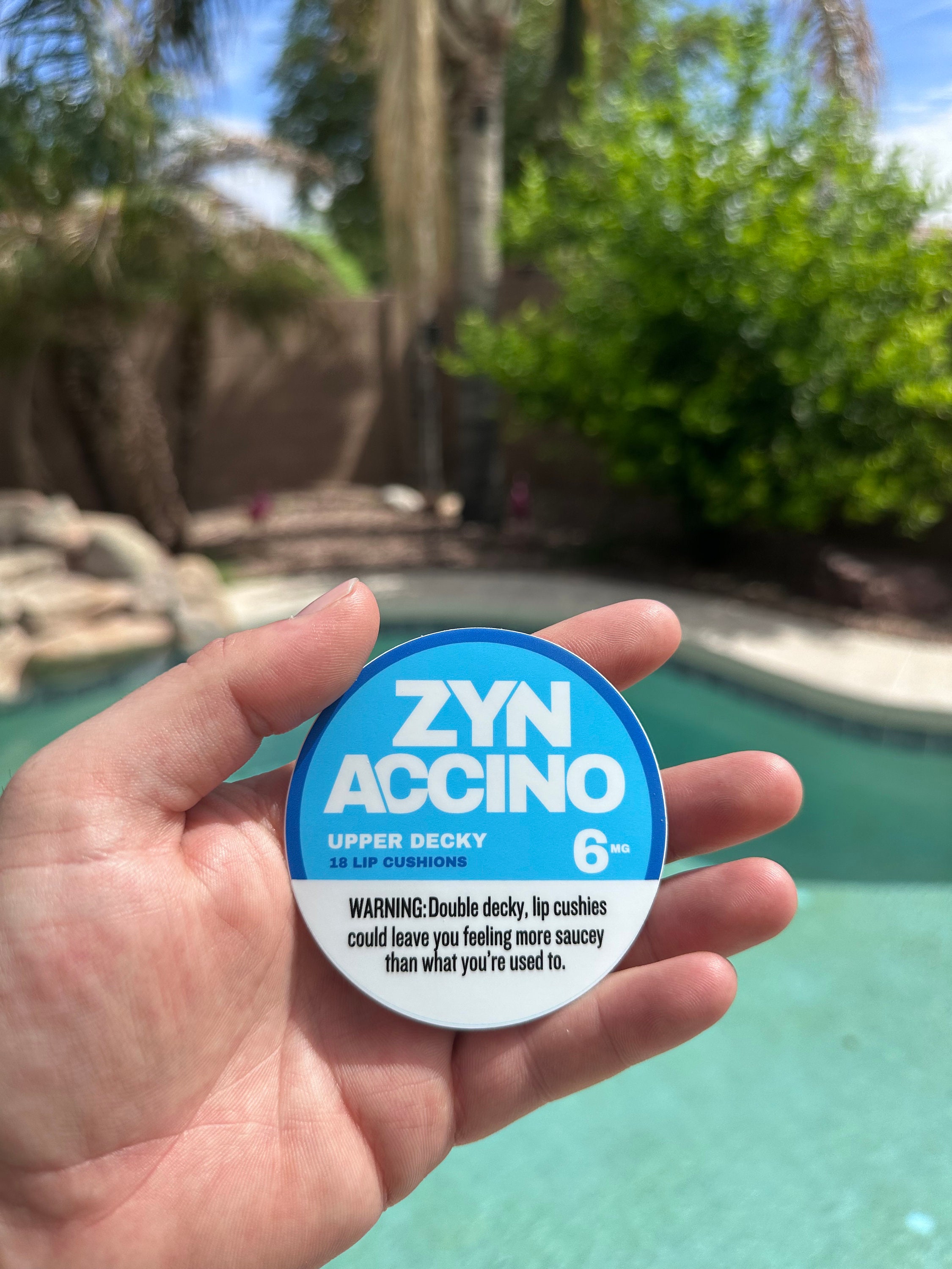 Zynaccino Sticker Die Cut Zyn Sticker First Responder Gift Party ...