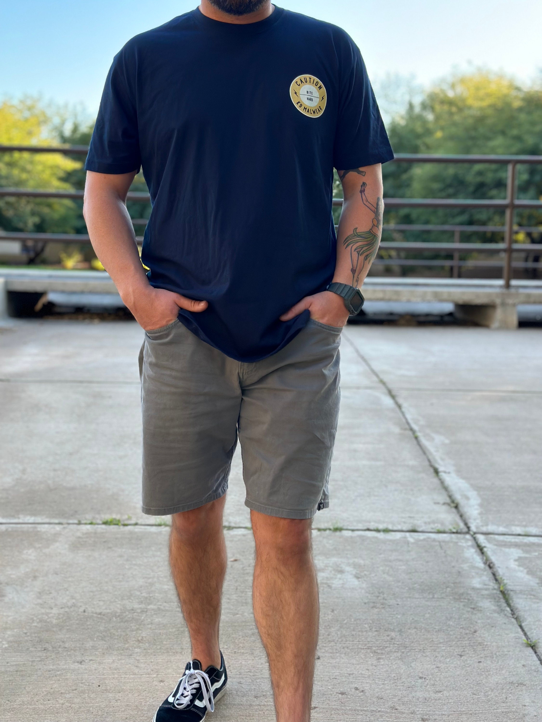 Caution K9 Bite Hard Shirt for K9 Handler Police Dog Shirt Working Dog ...