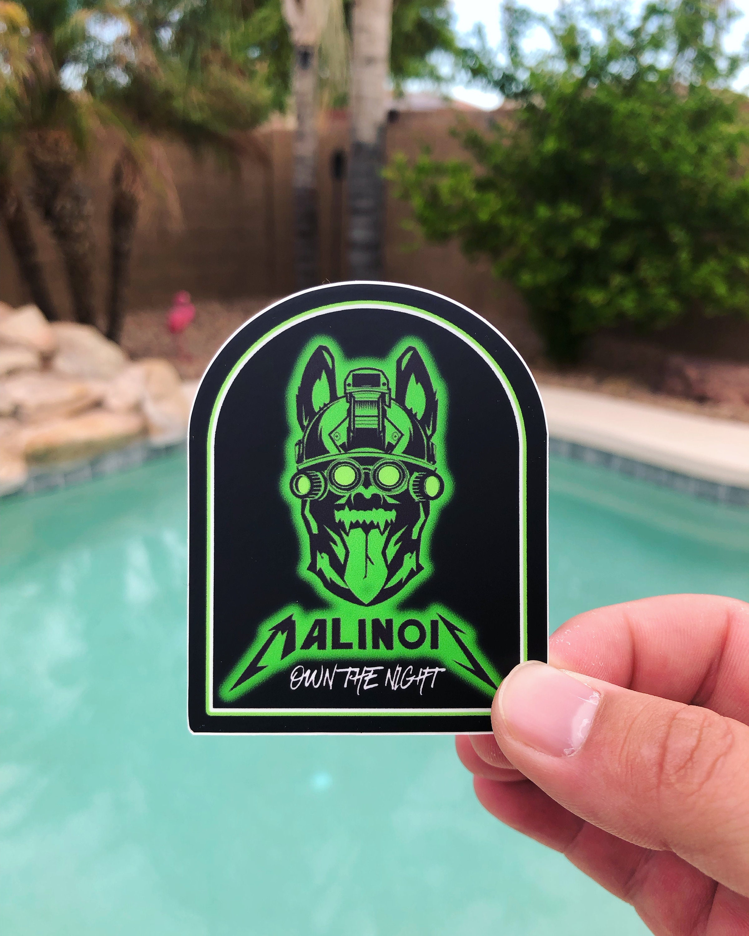 Belgian Malinois Police K9 Sticker Gift Police K9 Unit Canine Sticker ...
