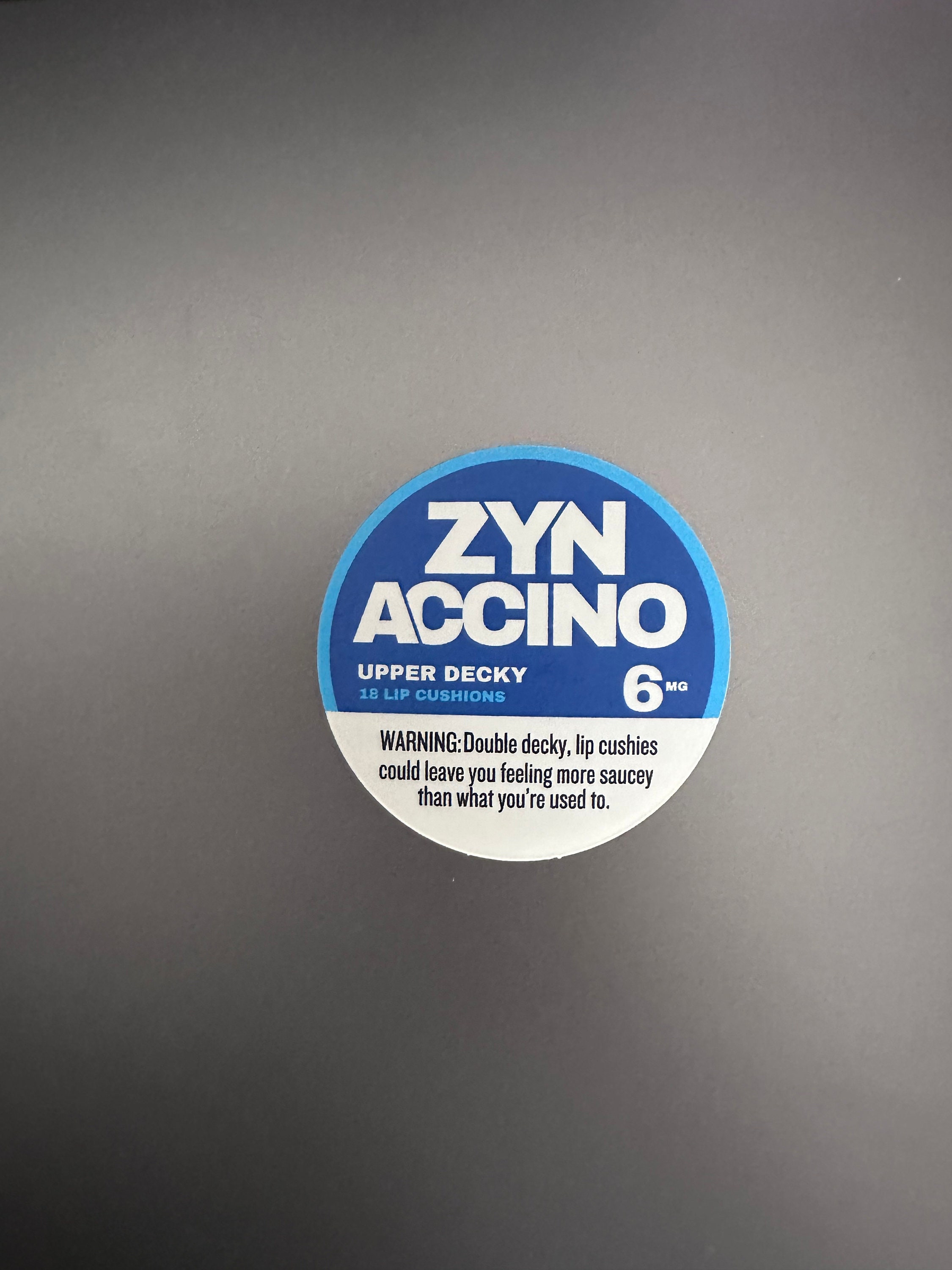 Zynaccino, Peppermint Die Cut Zyn Stickers Stocking Stuffer Party Gift ...