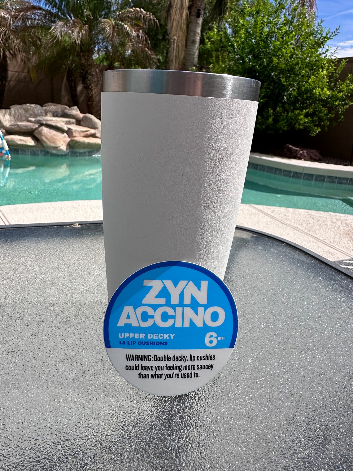 Zynaccino Sticker Die Cut Zyn Sticker First Responder Gift Party ...