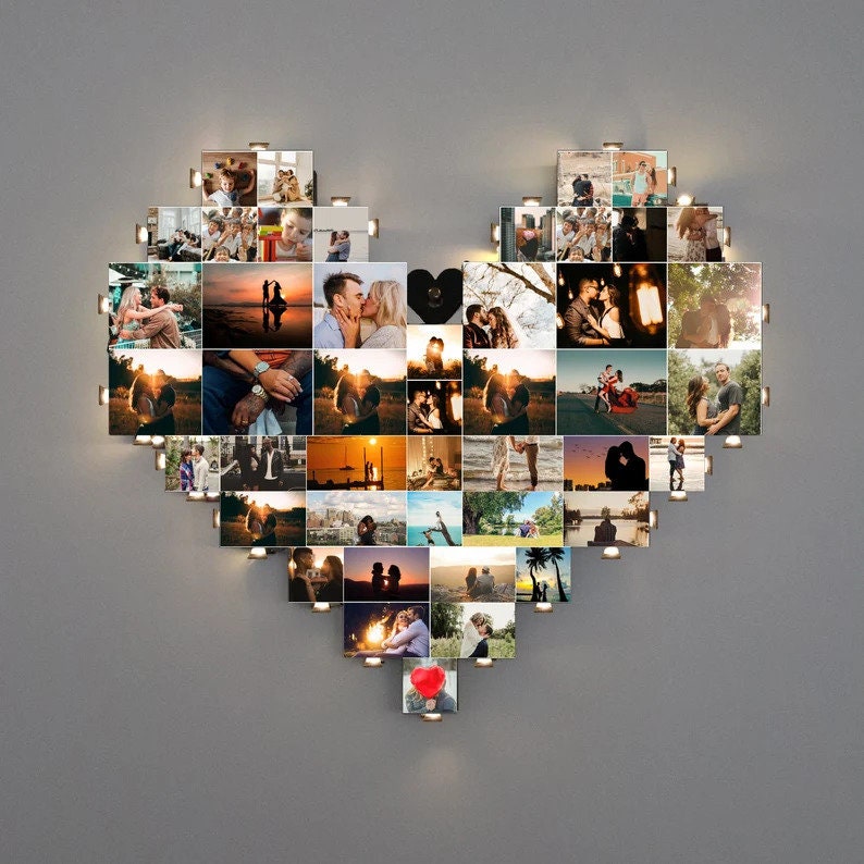 Photo Frame Multiple Photos, Custom Collage Frame Picture Frames ...