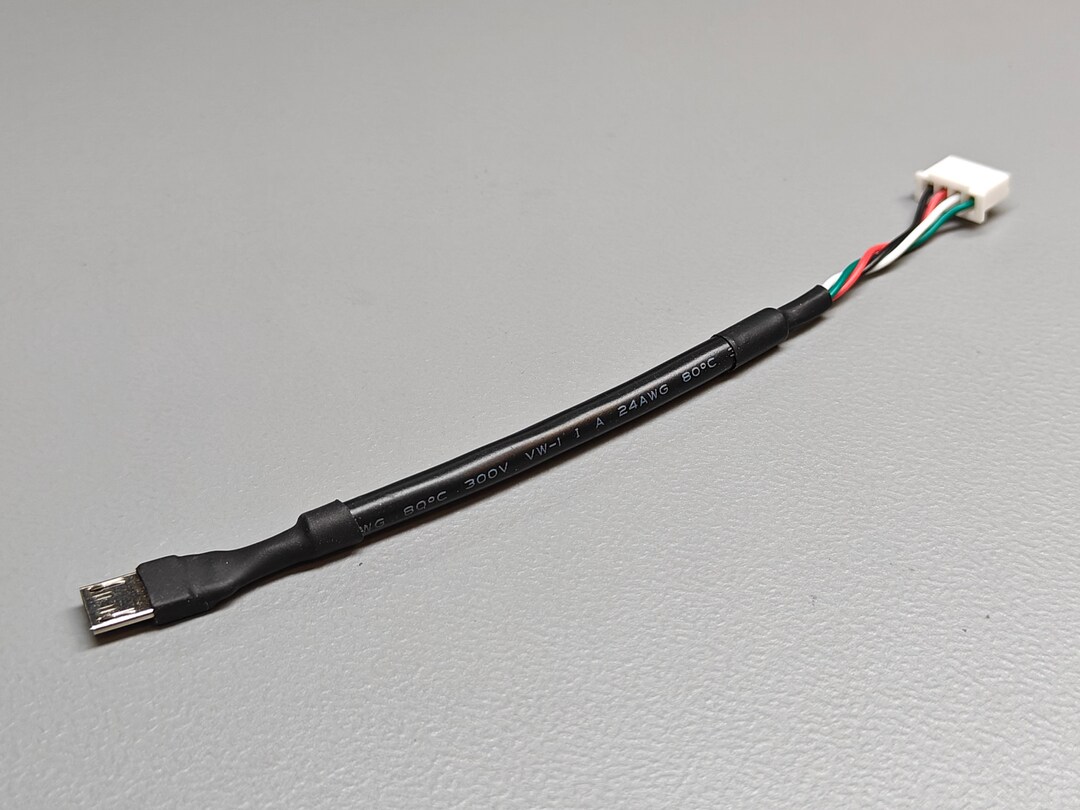 Micro USB B Male to Molex 4P Cable - Etsy
