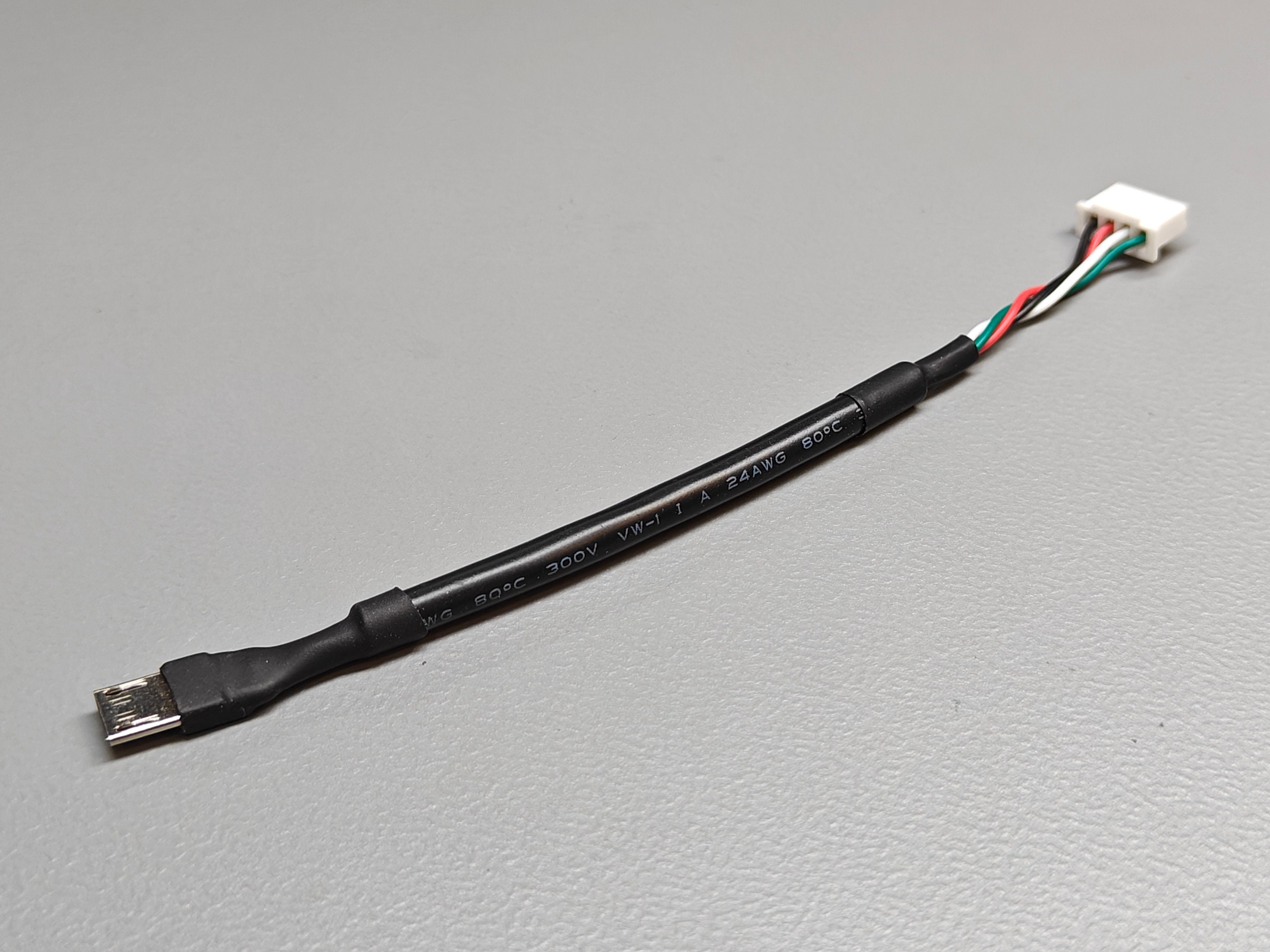 Micro USB B Male to Molex 4P Cable - Etsy