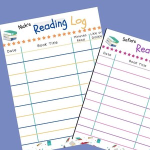 Reading Log Kids; Reading Log Tracker; Reading Log 2023; Reading ...