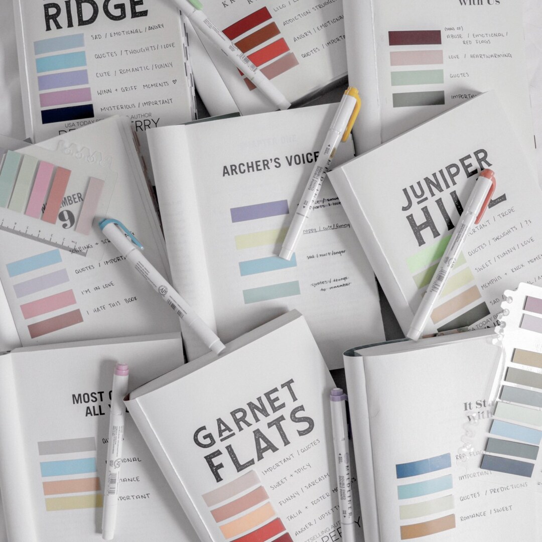 Annotated Copy of Your Favourite Romance Book - Etsy